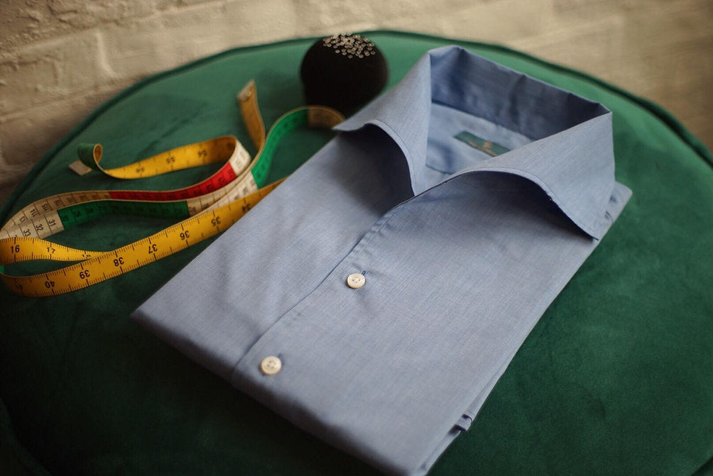 Light Blue Shirt [Made-to-Measure (MTM)] – The Gaudery Limited